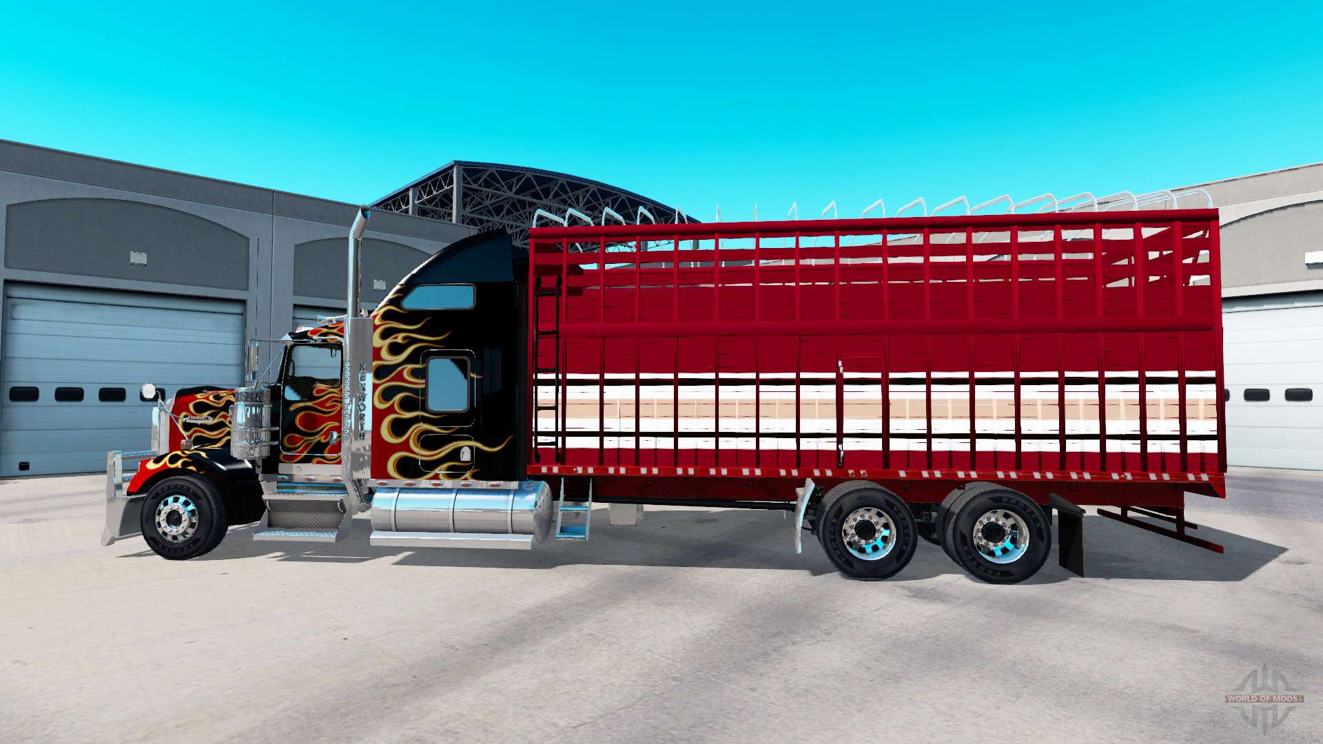 Kenworth W900 torton para American Truck Simulator